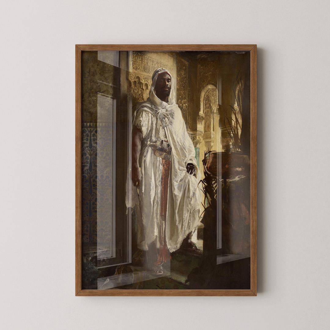 Eduard Charlemont - the Moorish Chief | Famous Orientalist Art ...