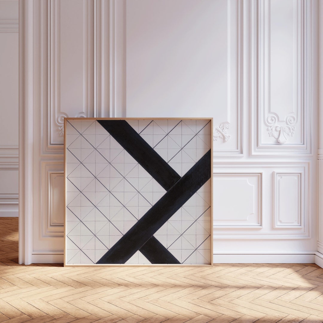Theo Van Doesburg Counter-composition VI Bauhaus Mid-century Modern Art ...