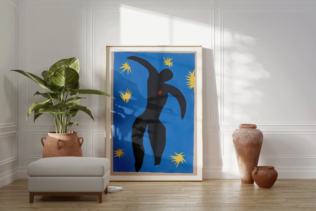 Henri Matisse Icarus Famous Art Papier Decoupes available Framed or ...