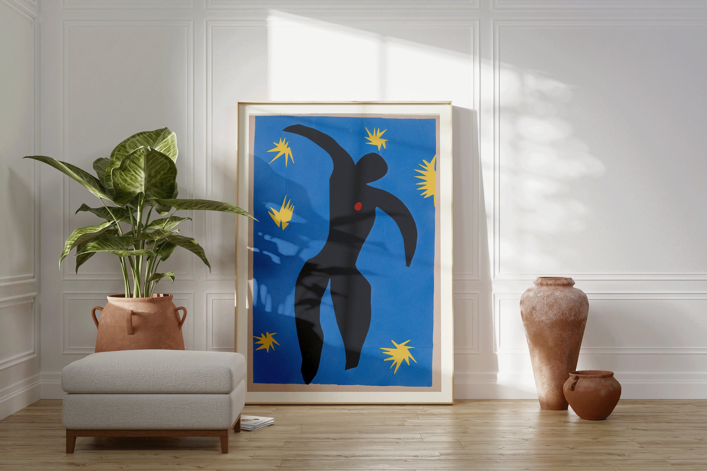 Henri Matisse Icarus Famous Art Papier Decoupes available Framed or ...