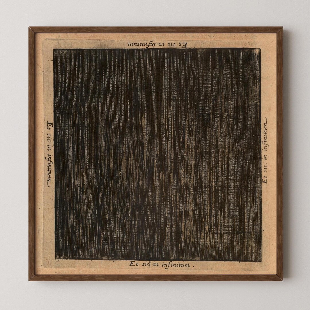 Robert Fludd Esoteric Art Print – Monochrome Giclée, Infinity Design - Etsy