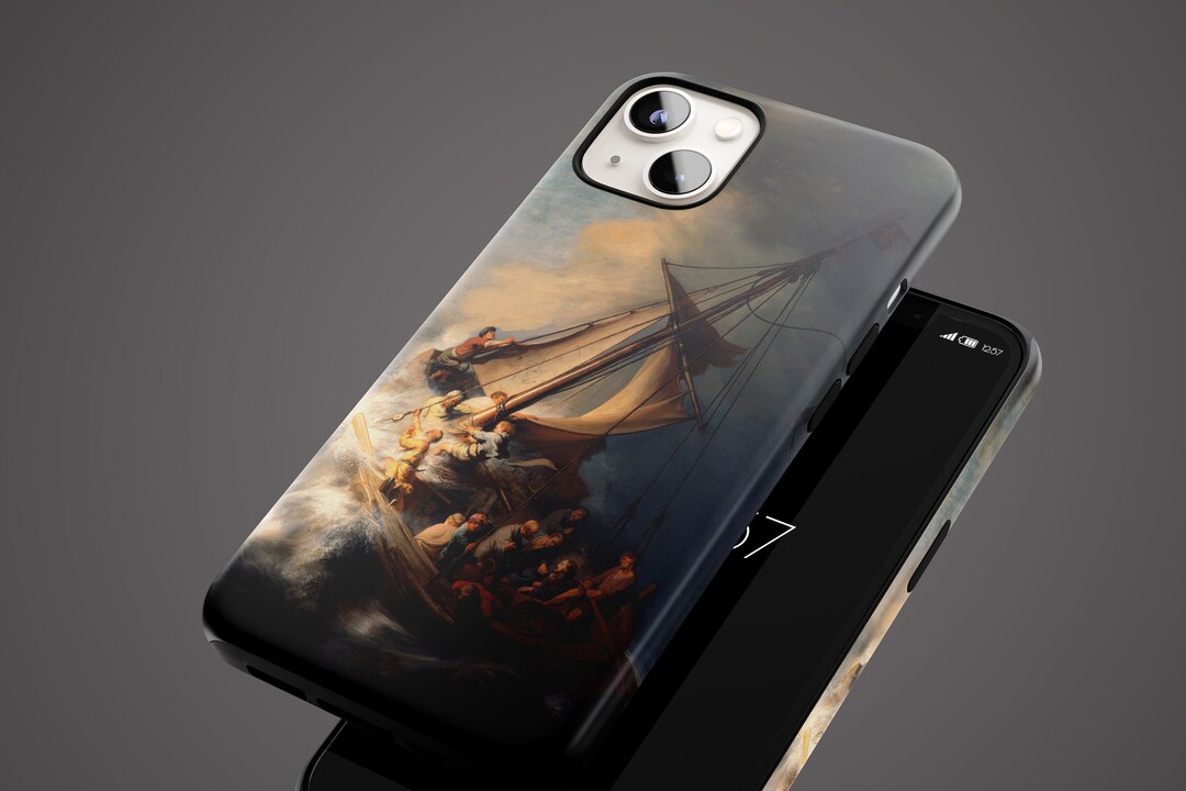 Rembrandt the Storm Premium Art Phone Case for iPhone and Samsung ...