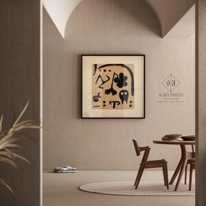 Paul Klee - Marks for Later | Vintage Mid-century Modern Abstract Art ...