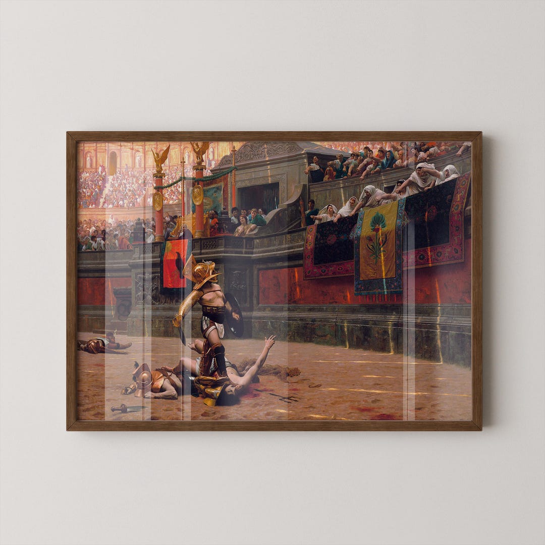 Pollice Verso – the Gladiator Painting That Inspired the Movie | Jean ...