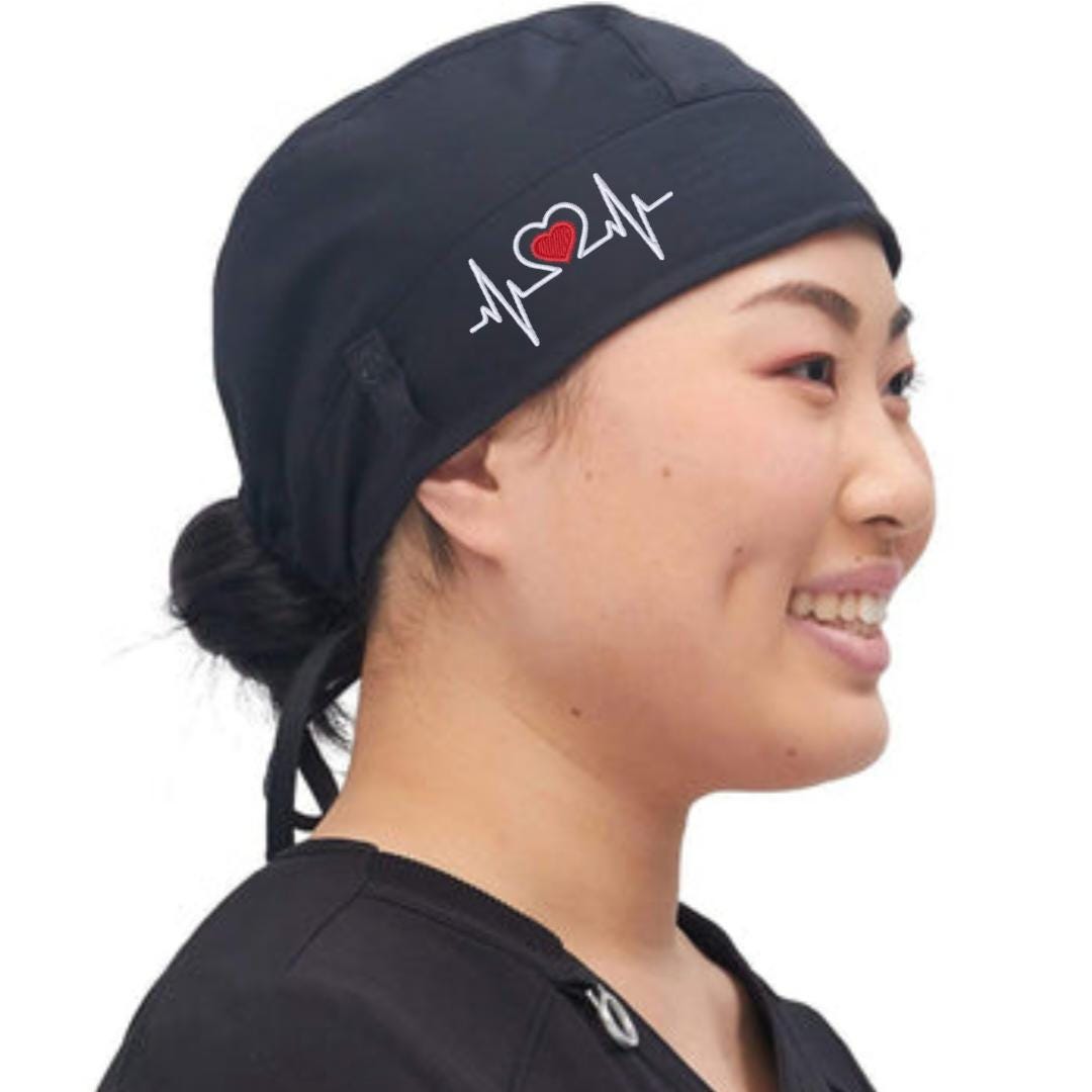 Personalized Scrub Cap Custom Embroidery Surgery Scrub Hat, Custom ...