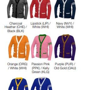 Custom Varsity Cardigans - Etsy