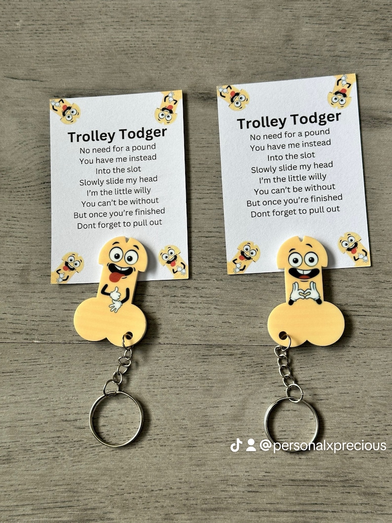 Trolley Todger, Trolley Token, Trolley Coin, Funny Gift, Willy Gift ...