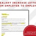 Salary Increase Letter Template, HR Professional (digital Download) - Etsy