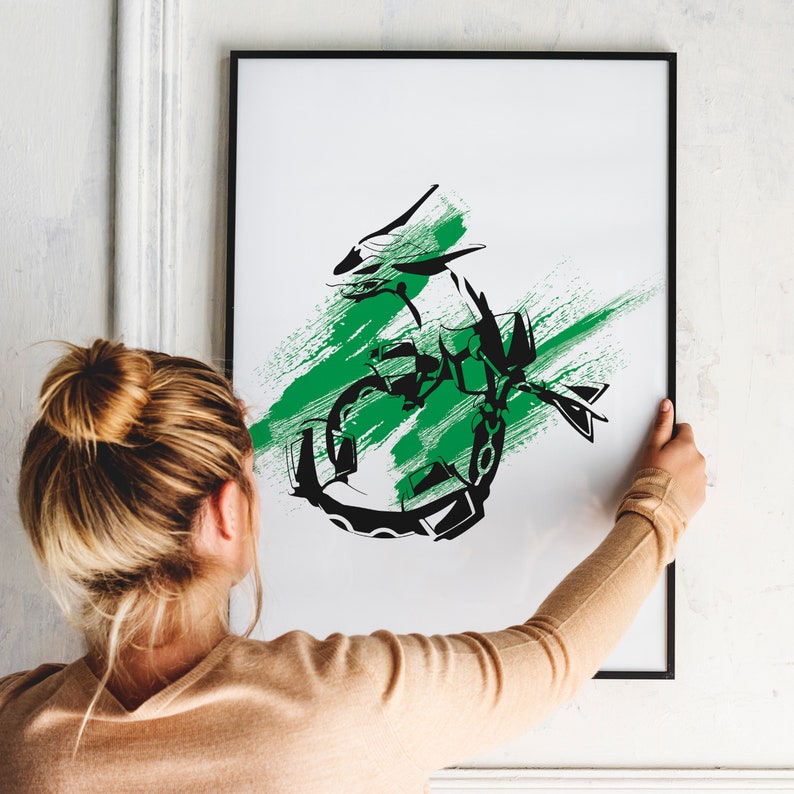 Rayquaza Svg Pokemon Svg Ai Eps Png Svg File for Cricut - Etsy Canada