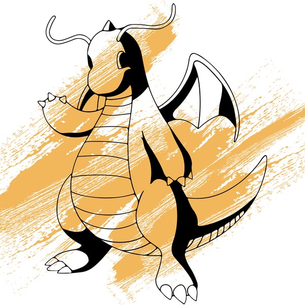 Dragonite png - Etsy España