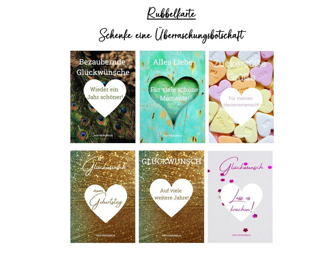 Scratch Cards Birthday, Congratulations and All the Best Including ...