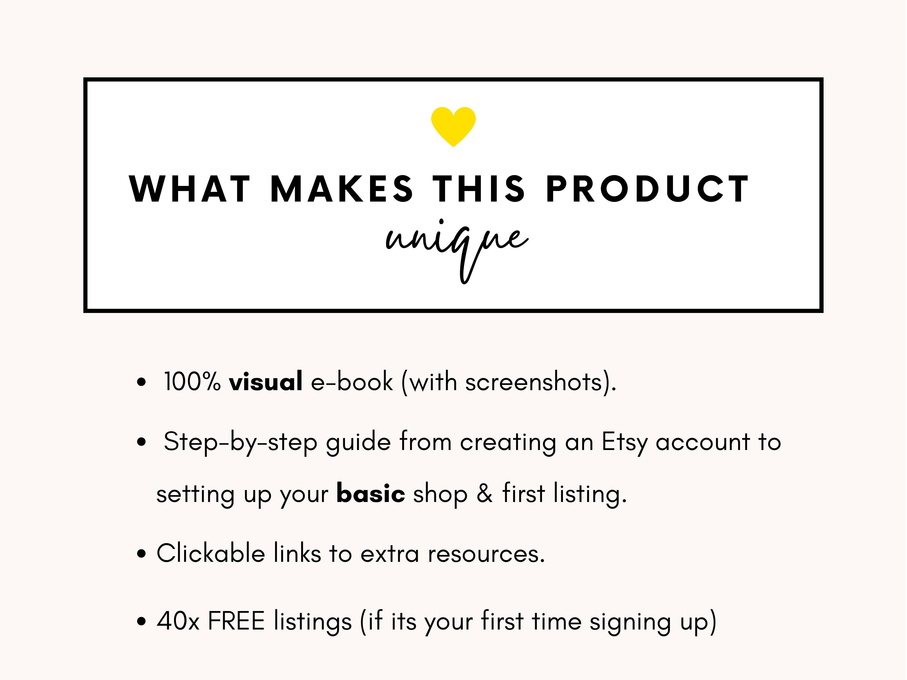 Setting up Your Etsy Account - a Visual Guide for Beginners - Etsy