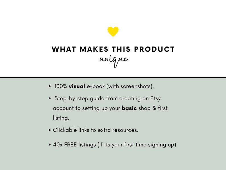 A Beginner's Visual Step-by-step Guide to Create and Set up Your Etsy ...