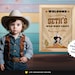Wild West Rodeo Cowboy-themed Birthday Invitation, Editable Digital ...