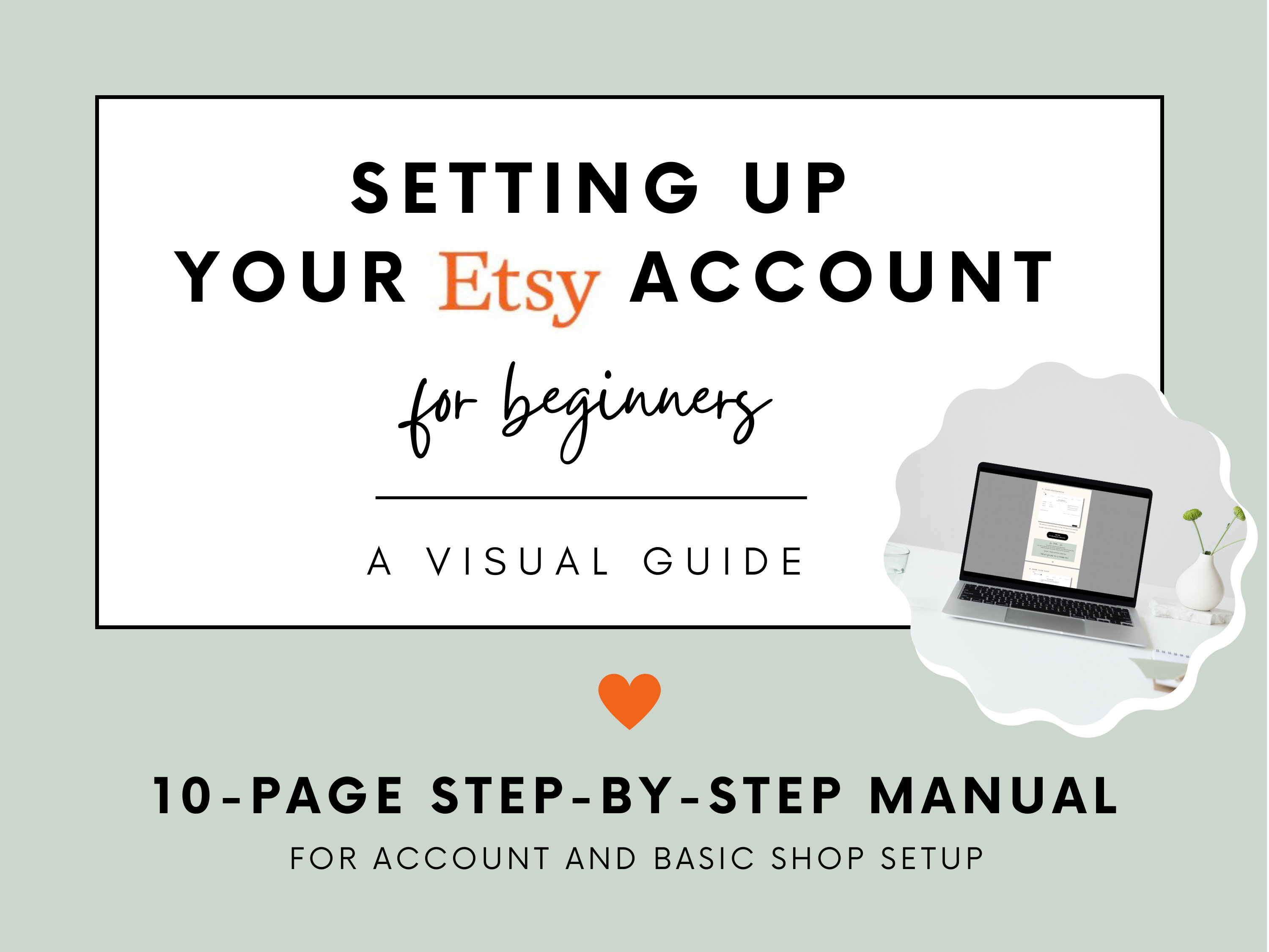Setting up Your Etsy Account - a Visual Guide for Beginners - Etsy