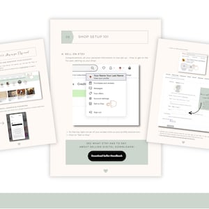 Setting up Your Etsy Account - a Visual Guide for Beginners - Etsy
