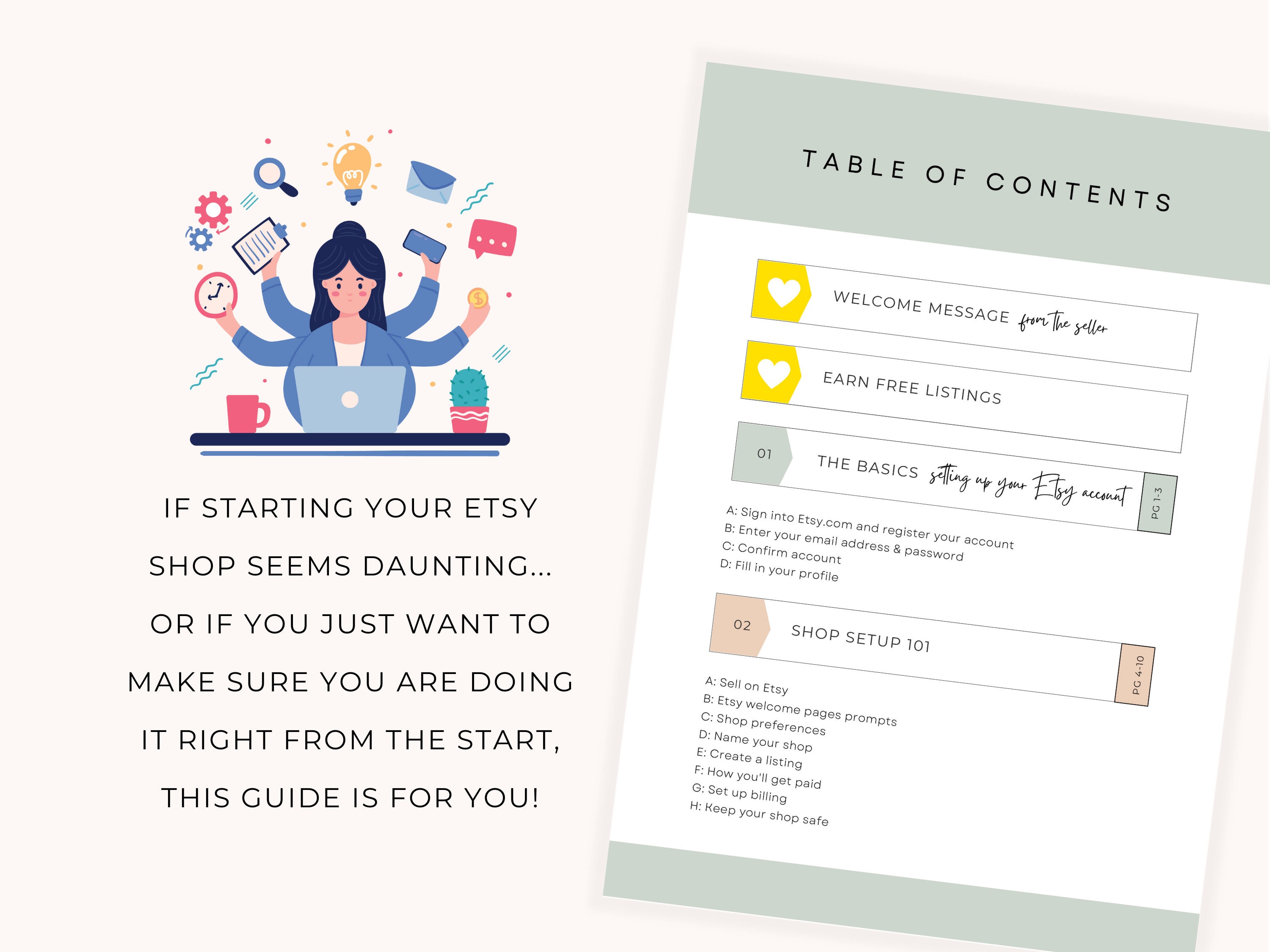 Setting up Your Etsy Account - a Visual Guide for Beginners - Etsy