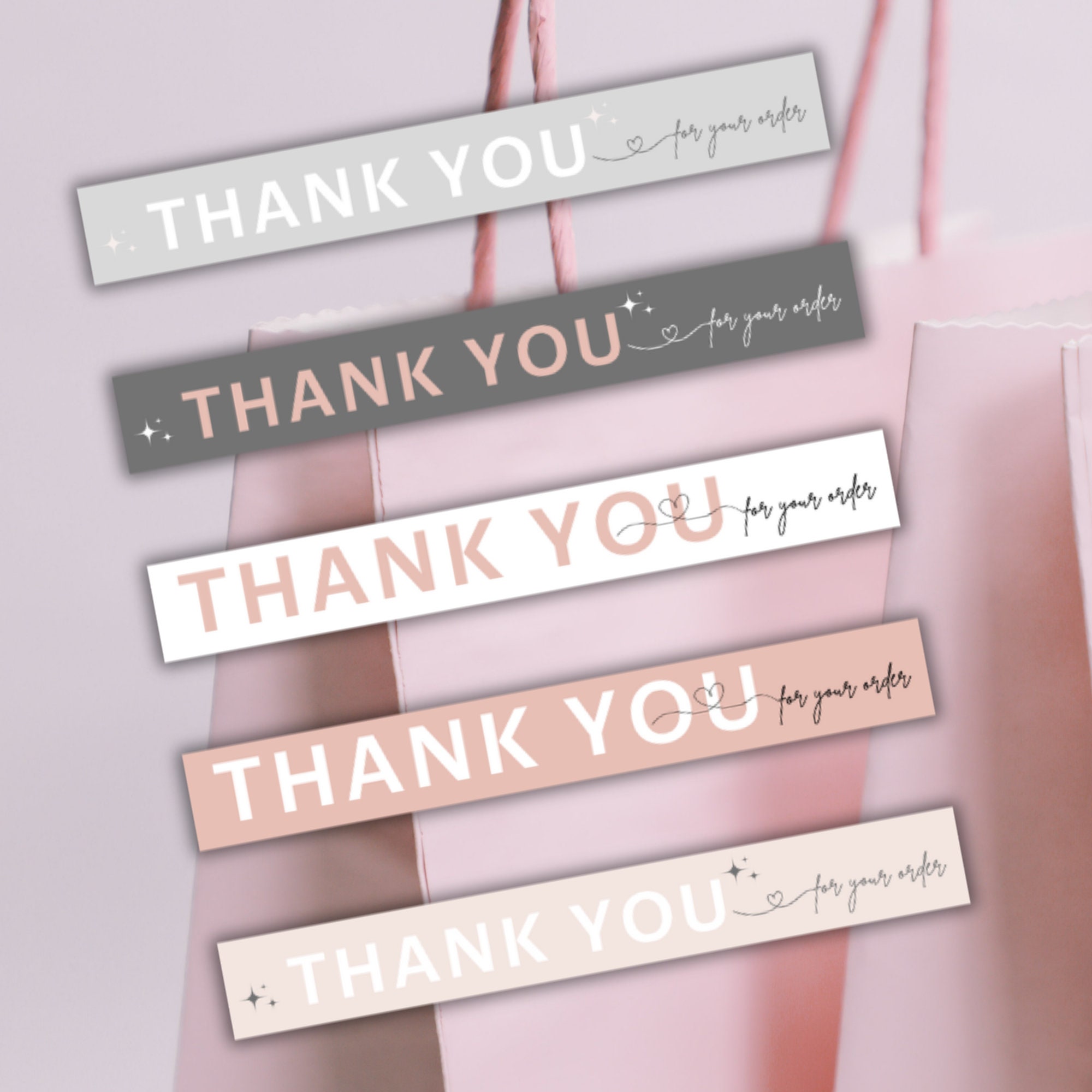 Editable Order Receipt Banner for Etsy Shop - Etsy