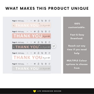 Editable Order Receipt Banner for Etsy Shop - Etsy