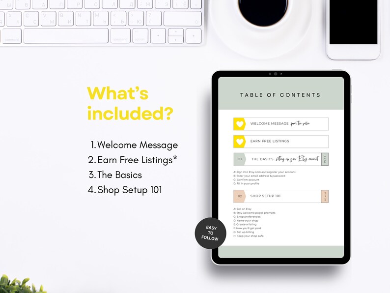 A Beginner's Visual Step-by-step Guide to Create and Set up Your Etsy ...