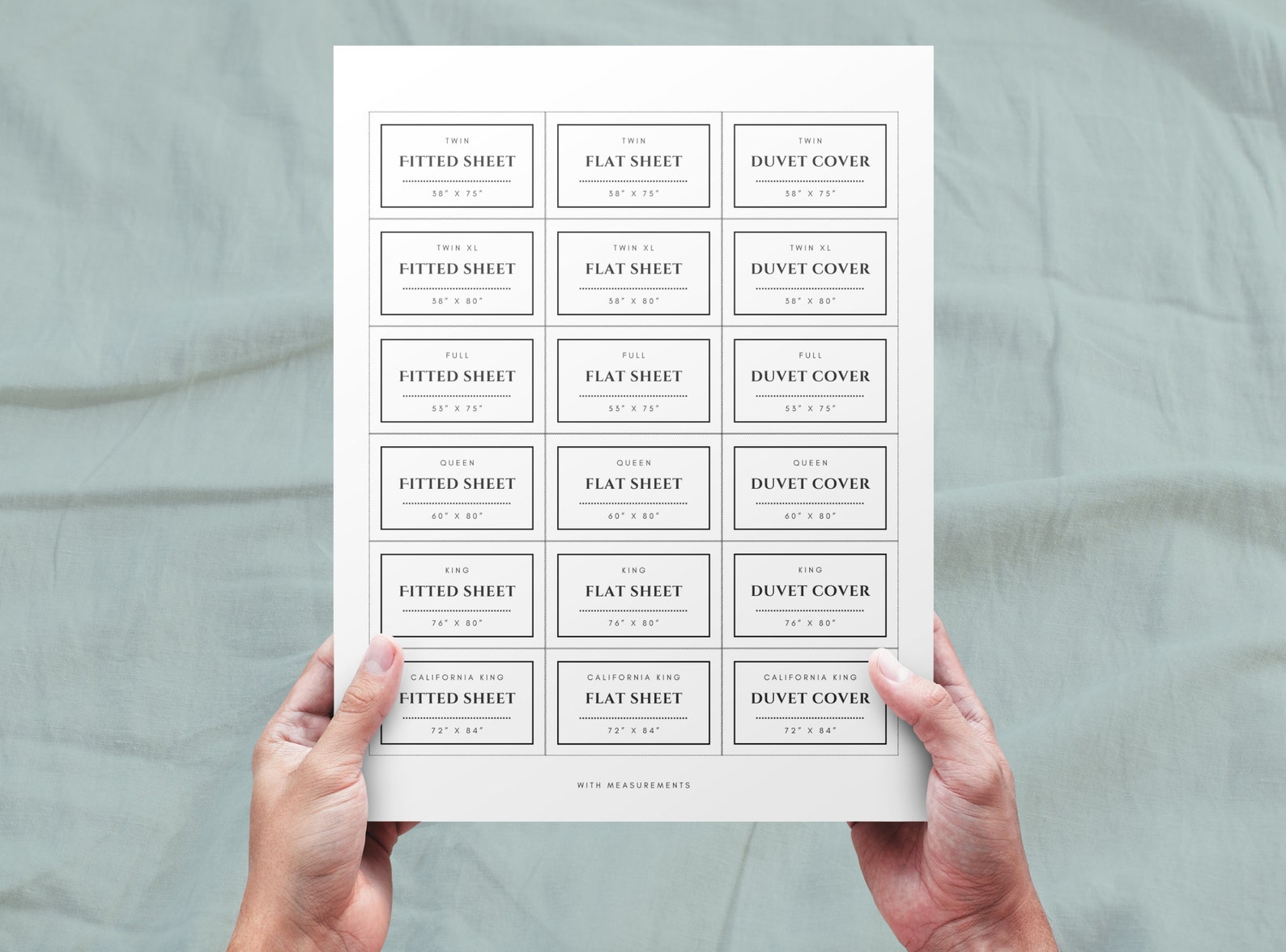 Linen Organization Printable Closet Labels | Signs for Bedding ...