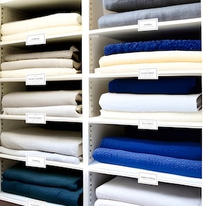 Printable Linen Closet Labels - Signs for Sheet and Linen Organization ...