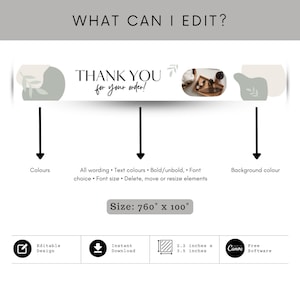 Order Receipt Banner for Etsy Shop - Etsy