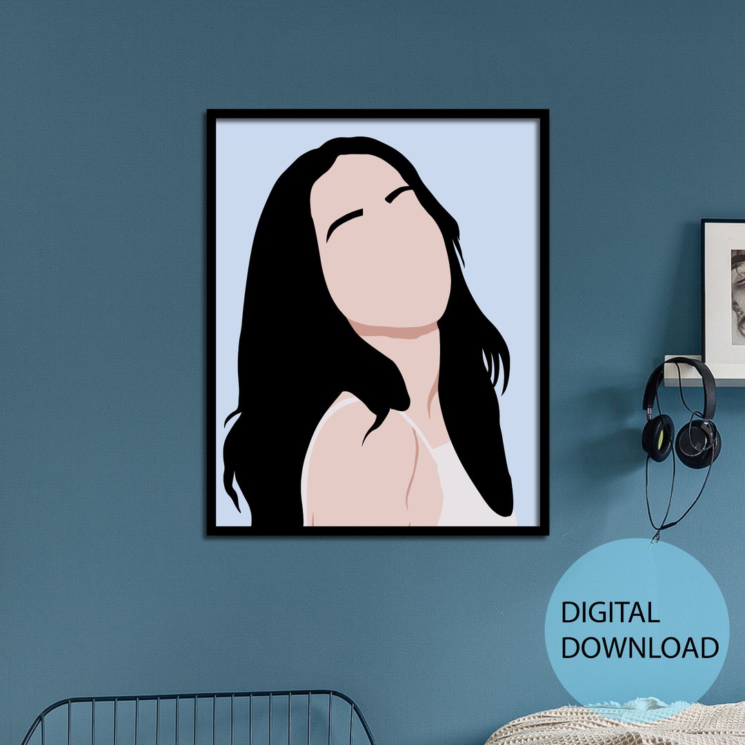 Blackpink Jisoo Illustration DIGITAL DOWNLOAD Printable Wall - Etsy