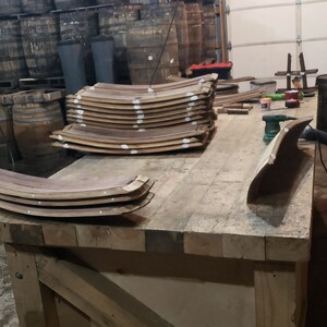 Wine Barrel Stave Charcuterie Board-handmade-repurposed Wood - Etsy