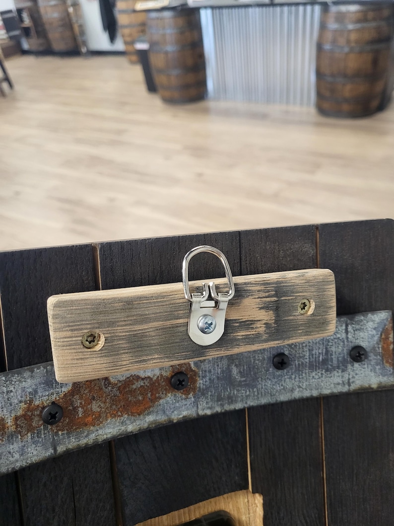 Whiskey Barrel Stave Clock-wooden Wall Clock-repurposed Wood ...