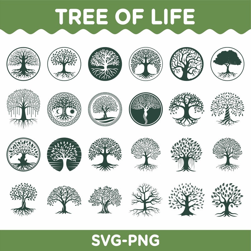 Tree of Life Svg - Etsy