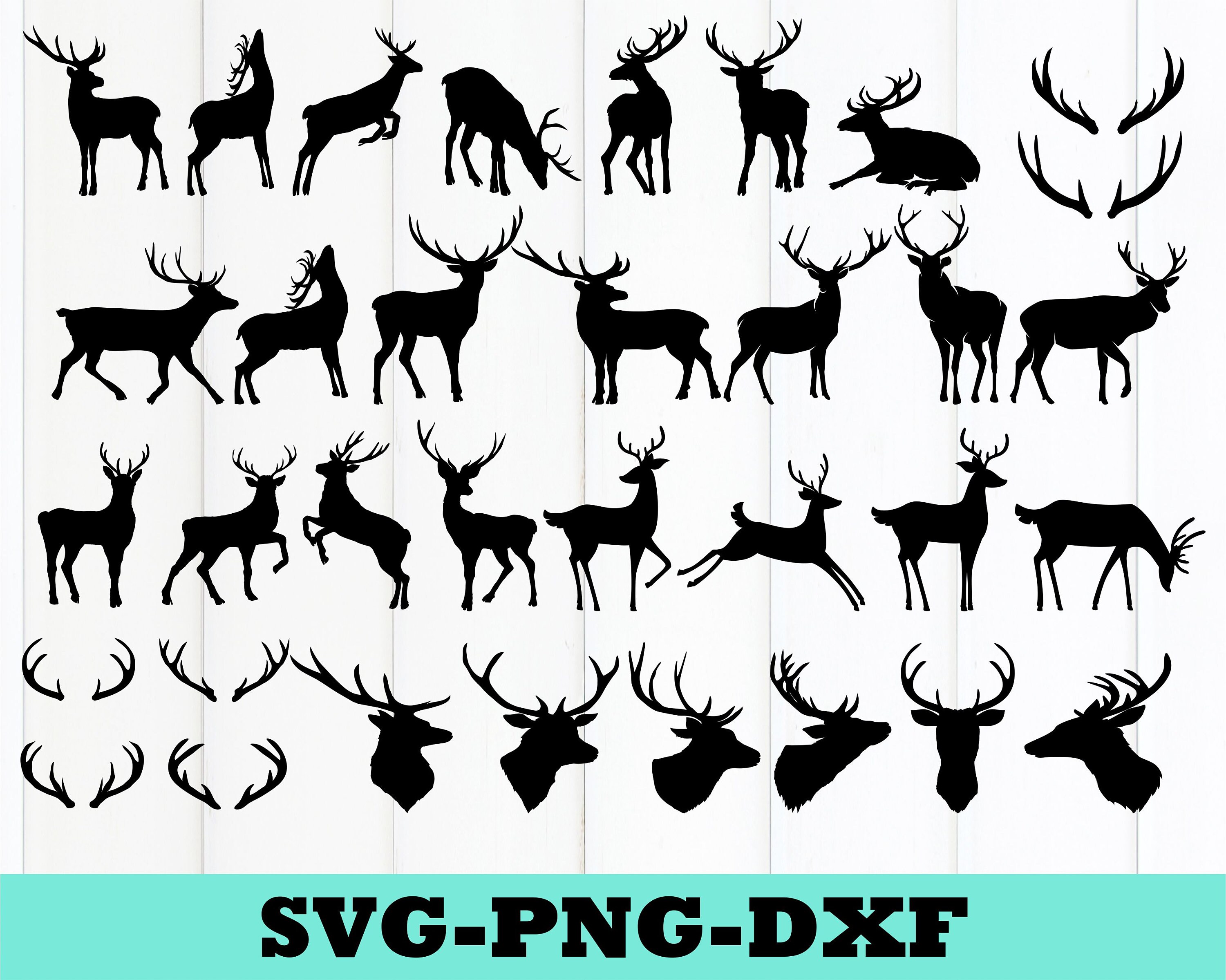 Deer Svg Bundle Deer Svg Animal Deer Svg Baby Deer Svg - Etsy