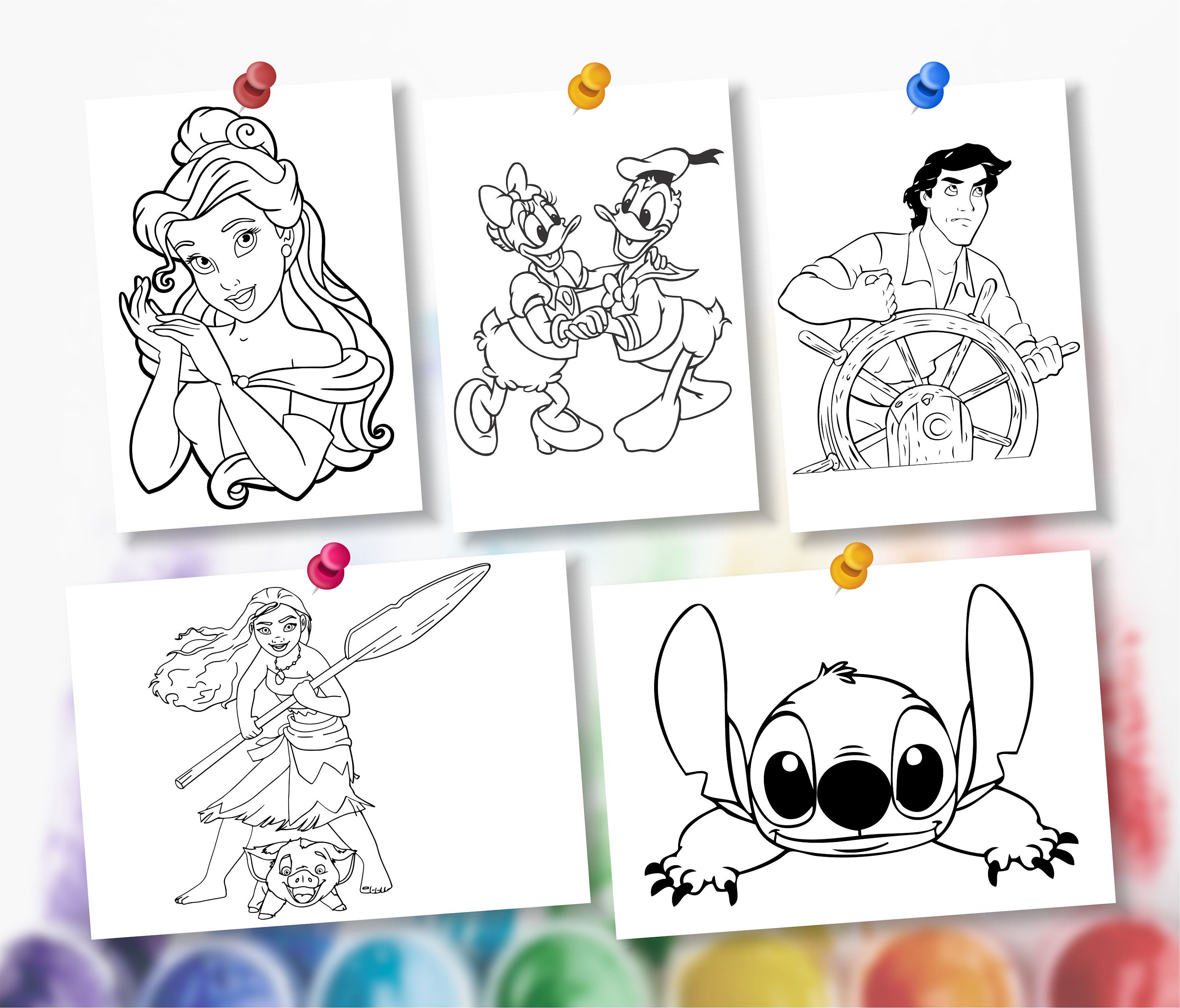 40 Coloring Sheets, Coloring Pages, Printable Coloring Sheets, Cute ...
