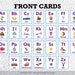 Alphabet Montessori Flashcards, Alphabet Flash Cards, Kids Playing ...