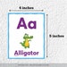 Alphabet Montessori Flashcards, Alphabet Flash Cards, Kids Playing ...