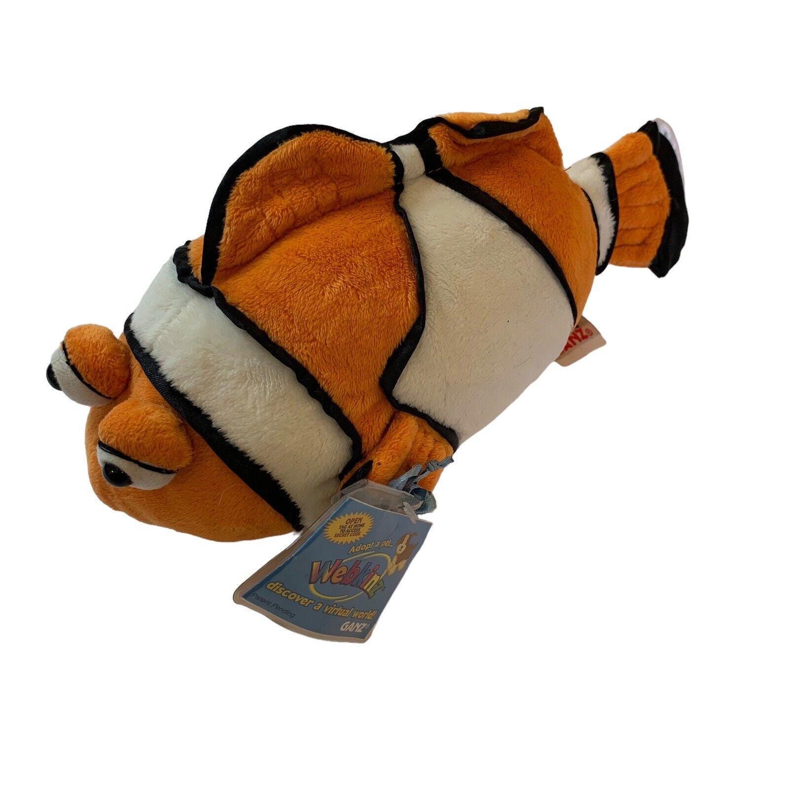 Ganz Webkinz Clown Fish HM219 New With Code Sealed - Etsy