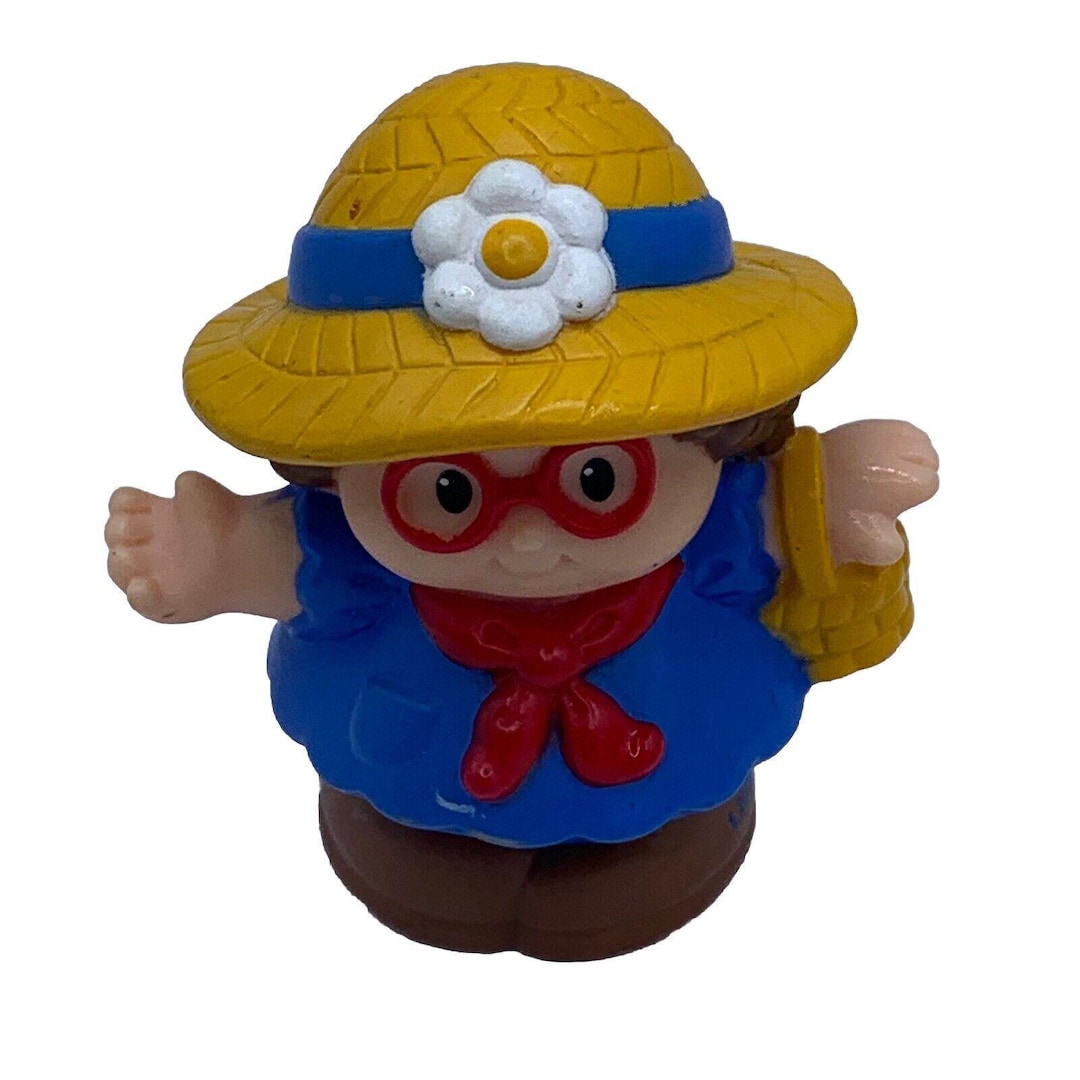 Fisher Price Little People Maggie With Picnic Basket 2003 Vintage ...