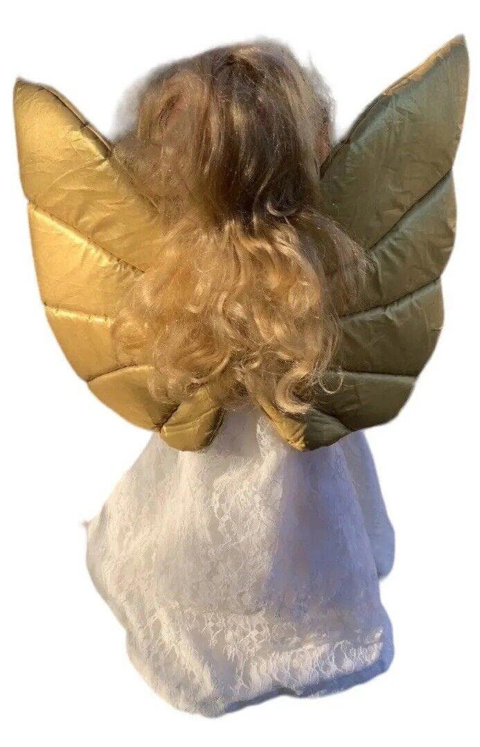 Vintage 24" Christmas Animated Angel Lighted Motion Telco Motionettes ...