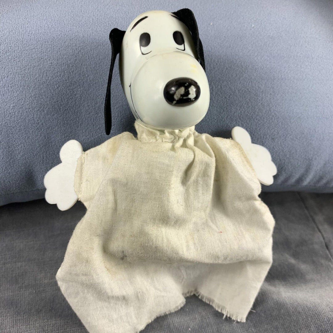 Mattel 1966 Vintage Snoopy Peanuts Jack in the Box Pop up Puppet Only ...