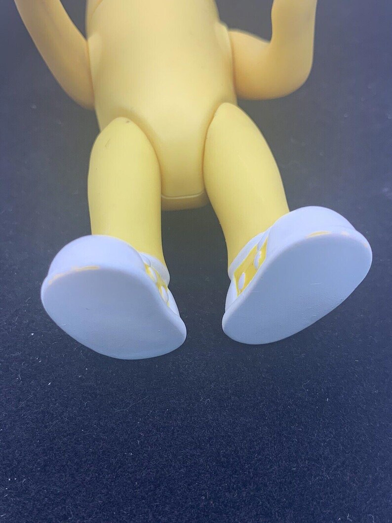 Tomy 1996 Bananas in Pajamas B1 Vinyl Posable Figure Missing Pyjamas No ...