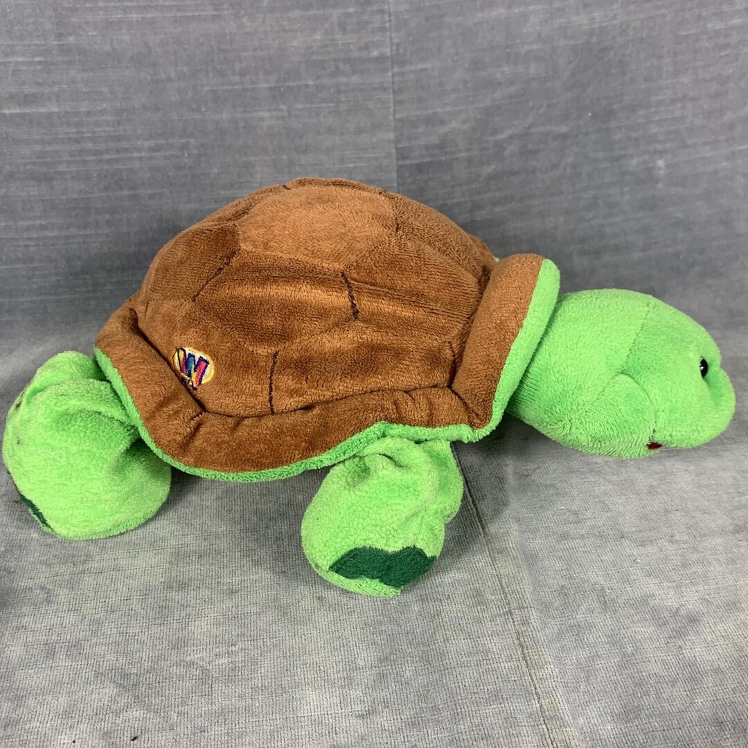 Ganz Webkinz Bright Green Brown Shell Turtle 10" Plush HM150 NO CODE - Etsy