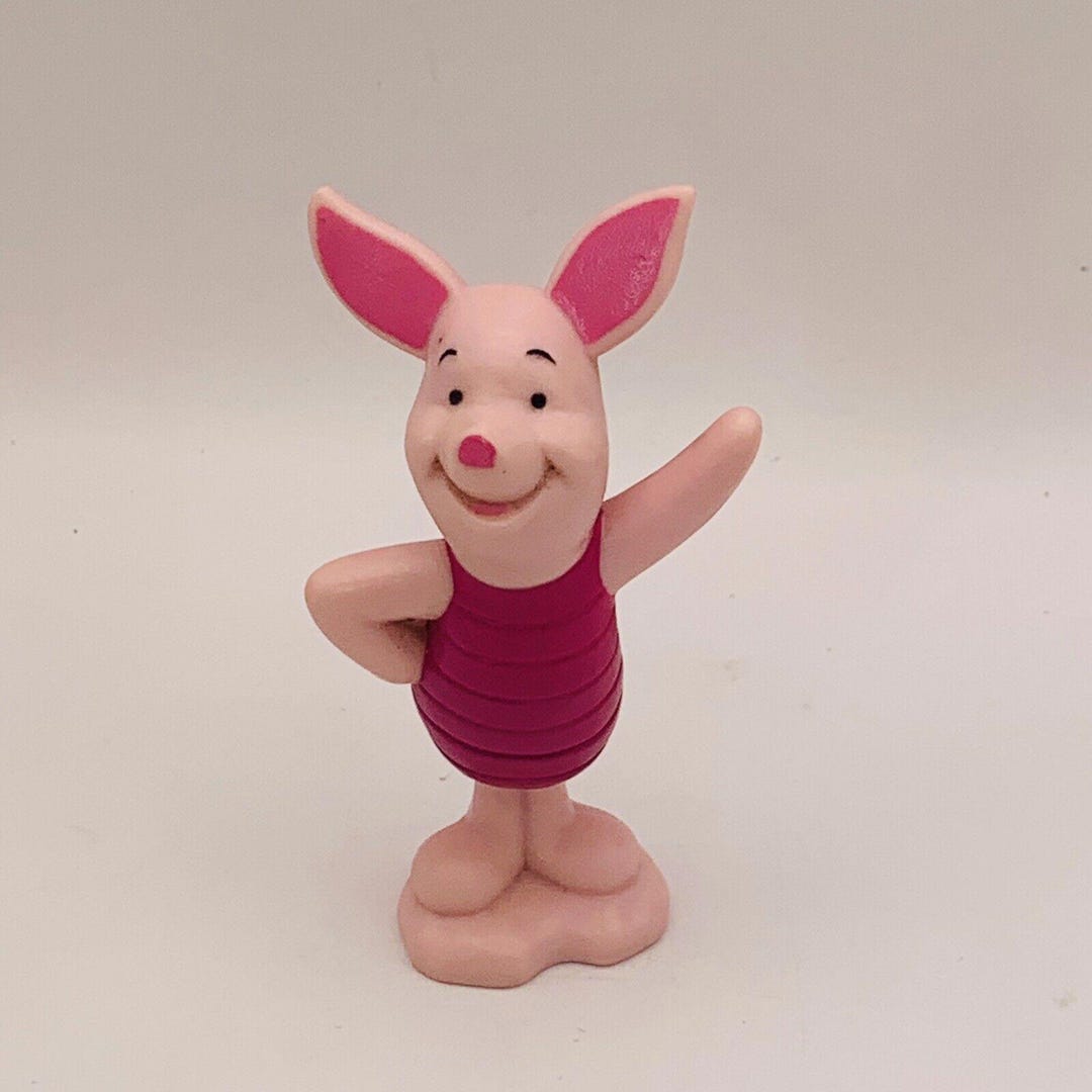 PIGLET 94766 PVC 2.75” Action Figure 2000 Winnie the Pooh Fisher Price ...
