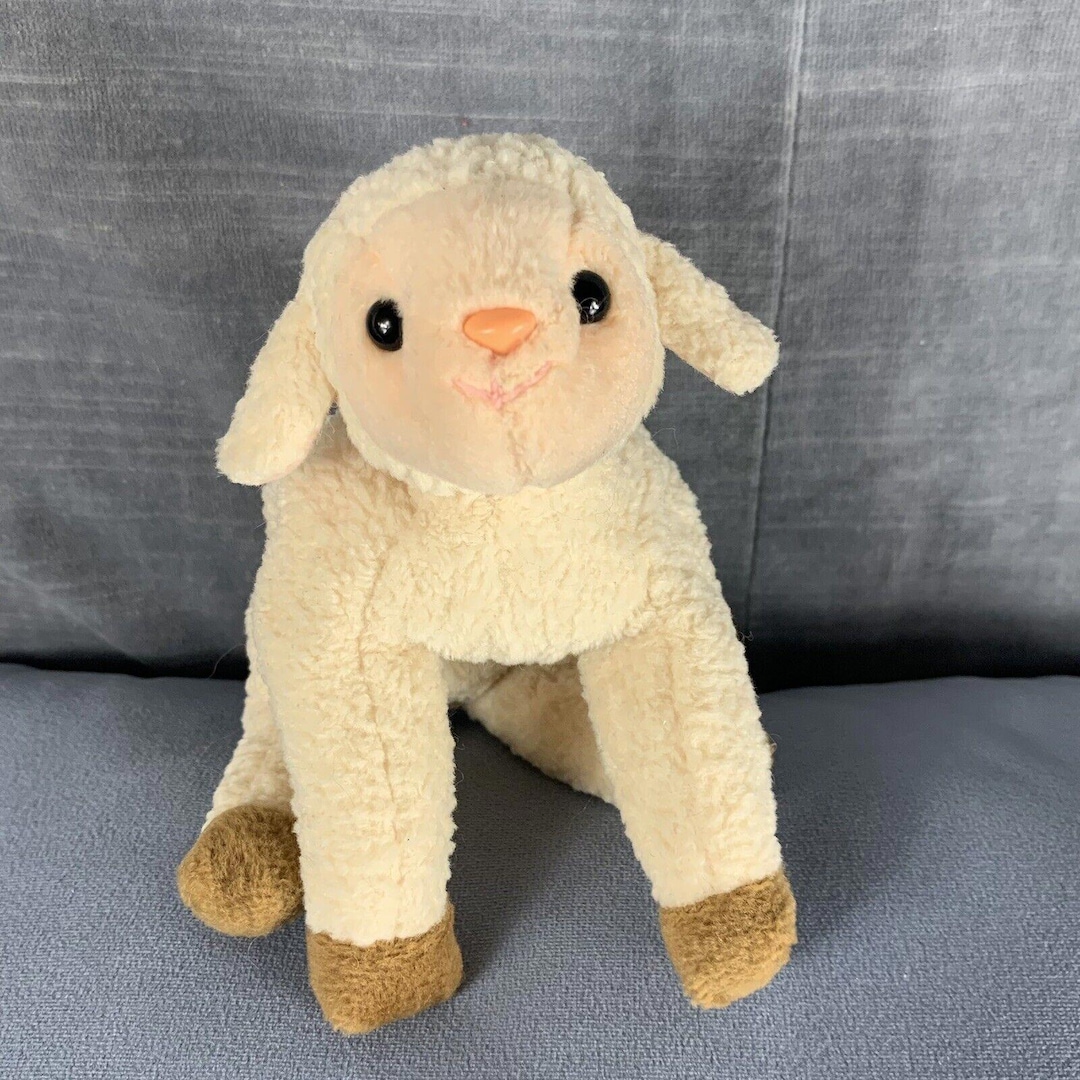 Ty Beanie Babies Ewey the Lamb No Swing Tag Collectible Sheep Plush Toy ...