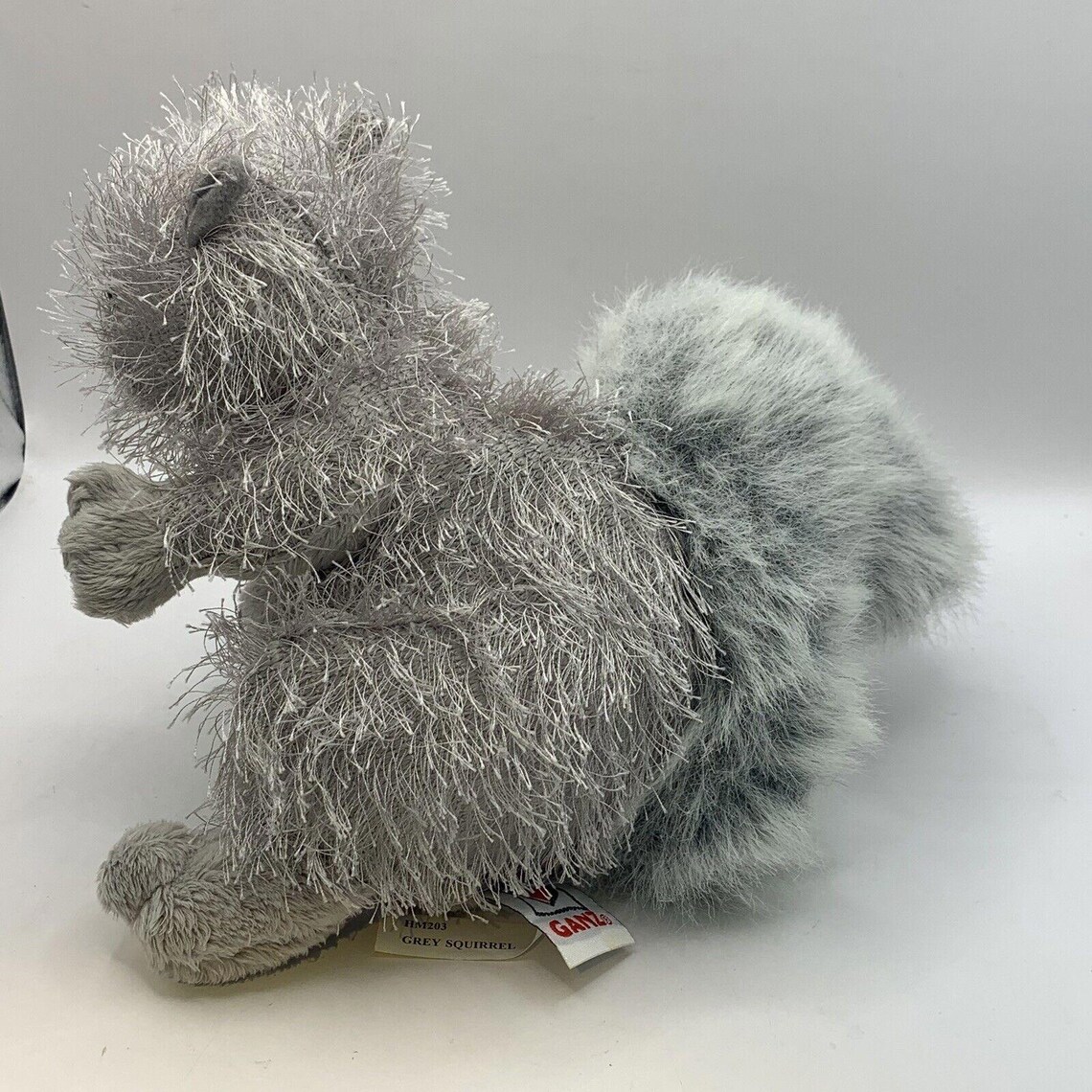 Ganz Webkinz Gray Squirrel HM203 Plush Stuffed Animal Toy Friend NO ...