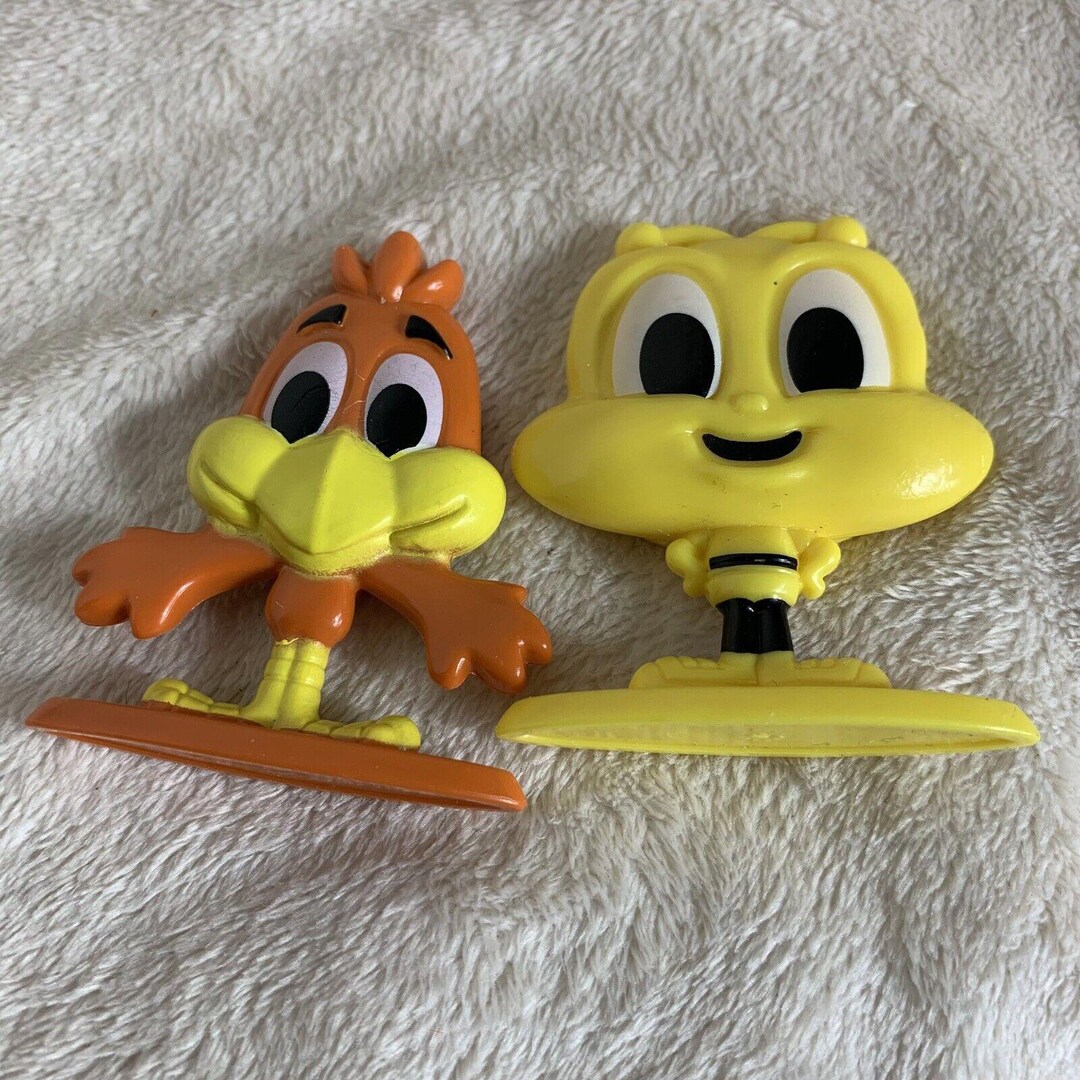 General Mills Cereal Squad Toy Figures Cocoa Puffs & Cheerios Mascot ...