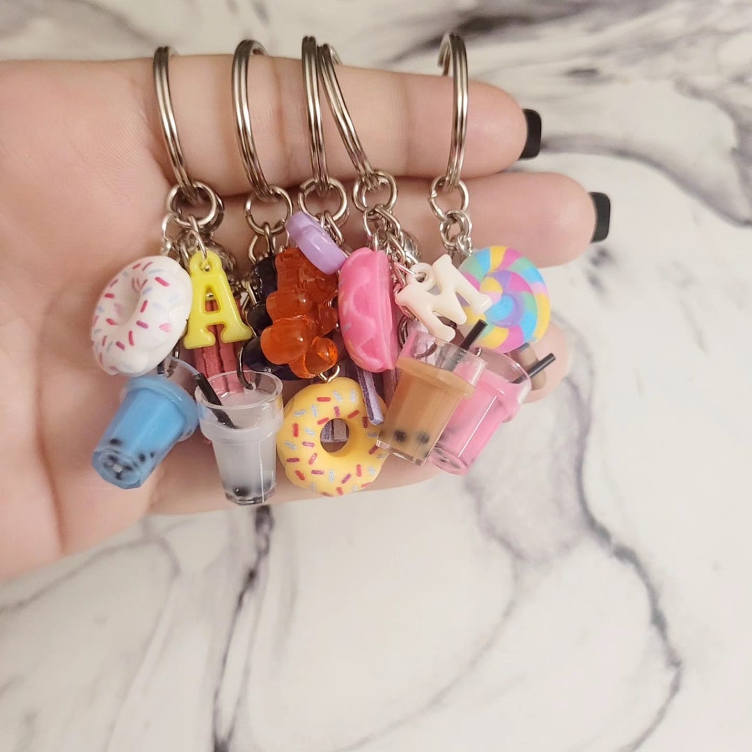 Boba Keychain/backpack Charm/purse Charm/kid's Keychain/bag Charm ...