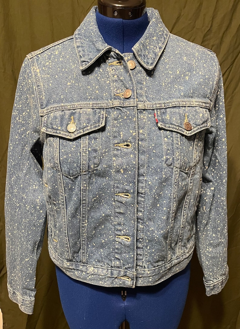 Vintage Sheet Arabian Nights Aladdin Levi Denim Jacket - Etsy