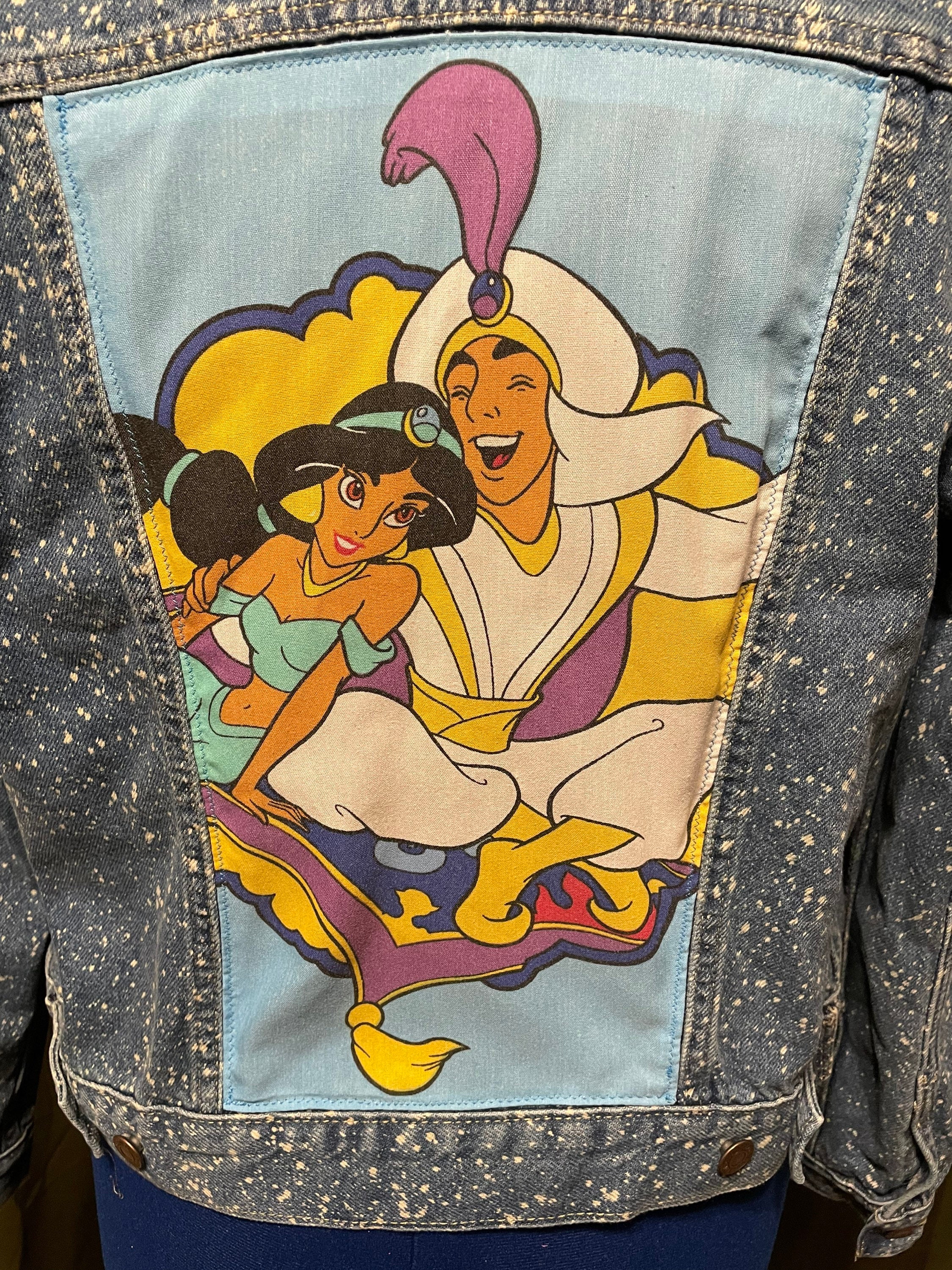 Vintage Sheet Arabian Nights Aladdin Levi Denim Jacket - Etsy