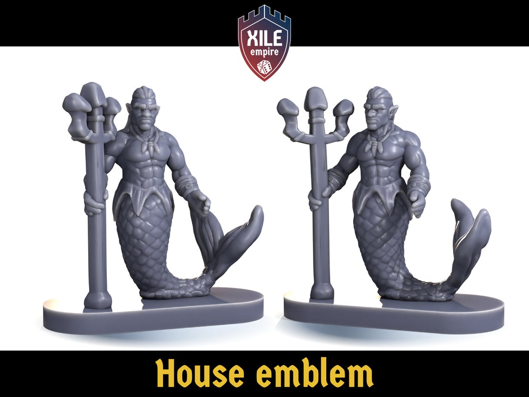 House Emblem: Manderly, Set of 6, Pick a Color - Etsy