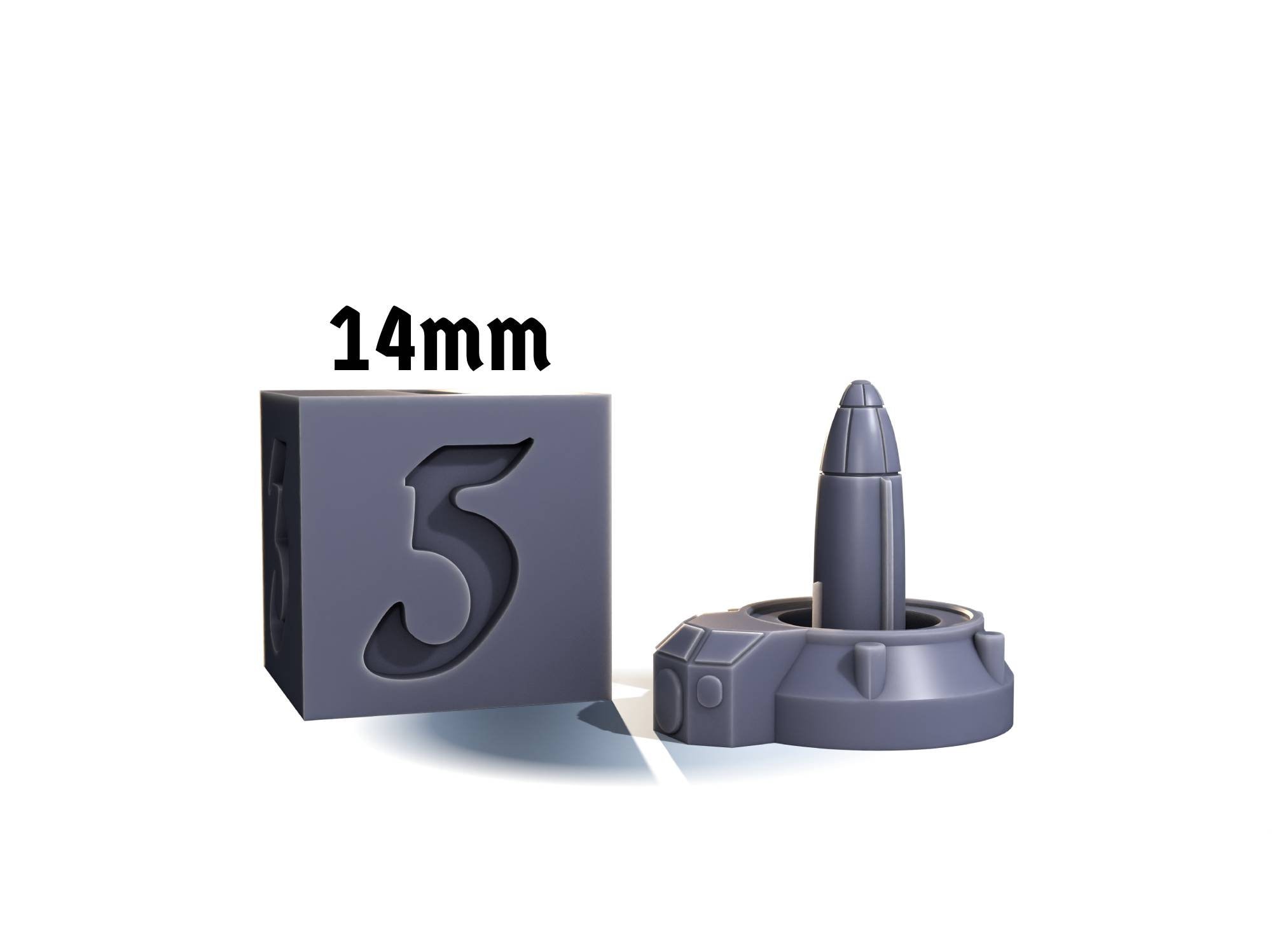 Missile Silo (ICBM), Set of 5, Pick a Color - Etsy